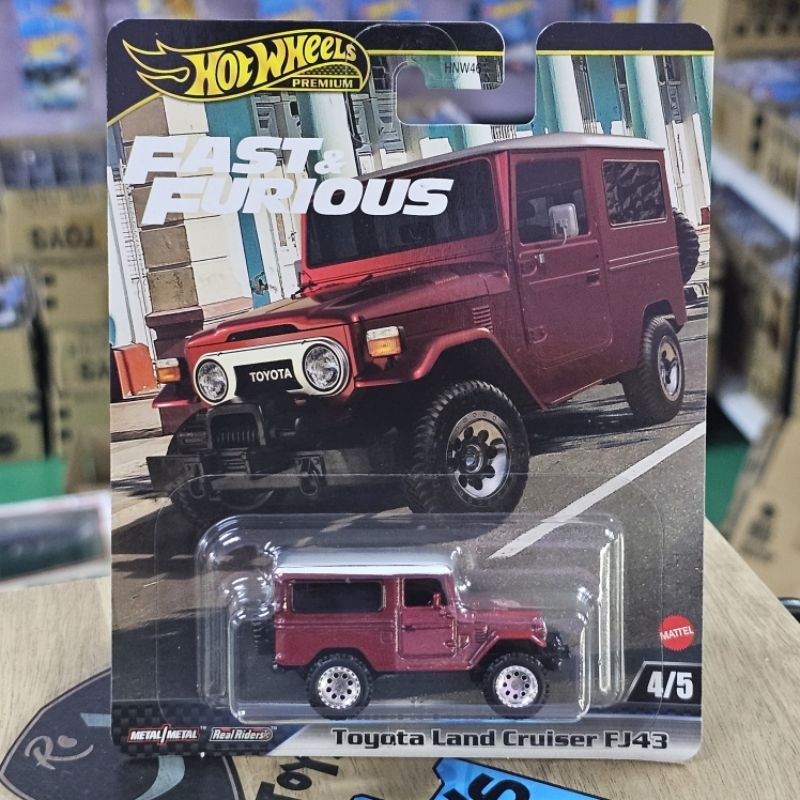 HOT WHEELS PREMIUM TOYOTA LAND CRUISER FJ43 THE FATE OF THE FURIOUS ...