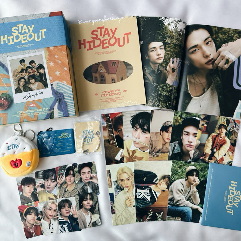 Stray Kids STAY 4th Gen Official Fanclub Membership Welcome Kit ...