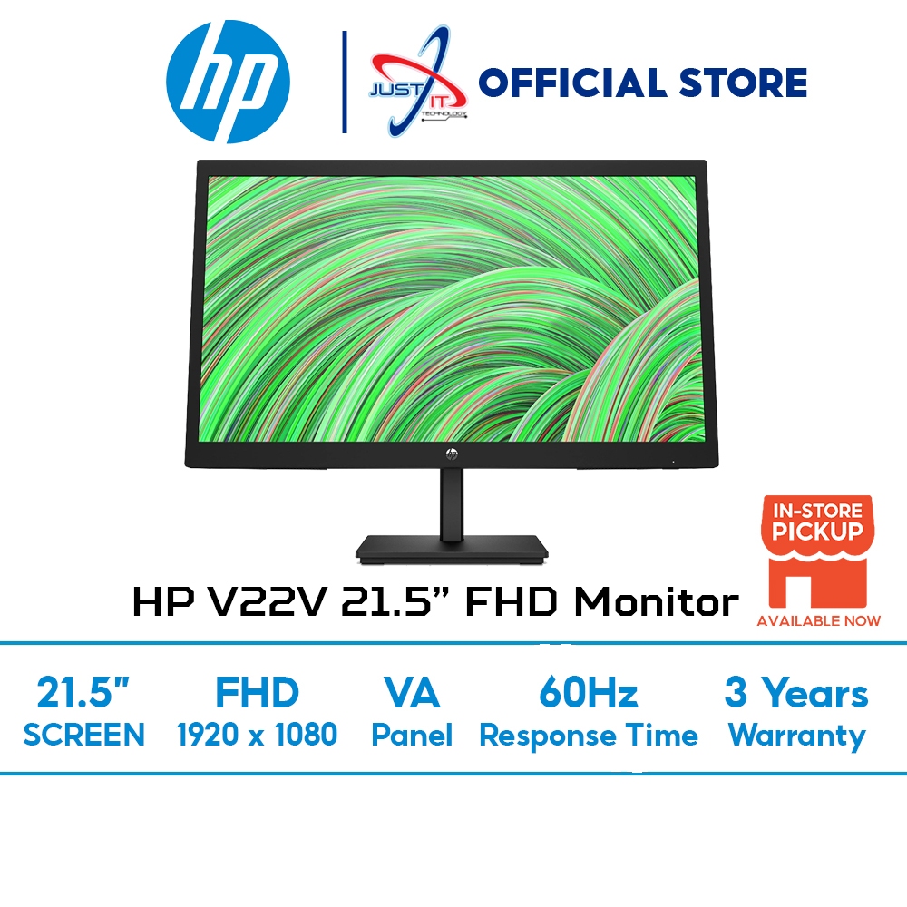 HP V22V G5 / V22V 21.5" VA FHD 75Hz MONITOR | Shopee Philippines