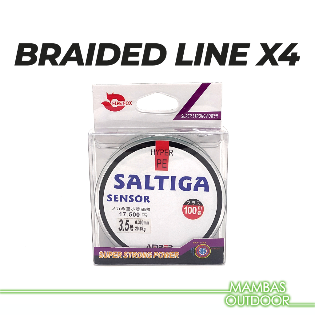 Sevendays Braided Fishing Line X4 Strands 100m Tali Benang Pancing 4 ...