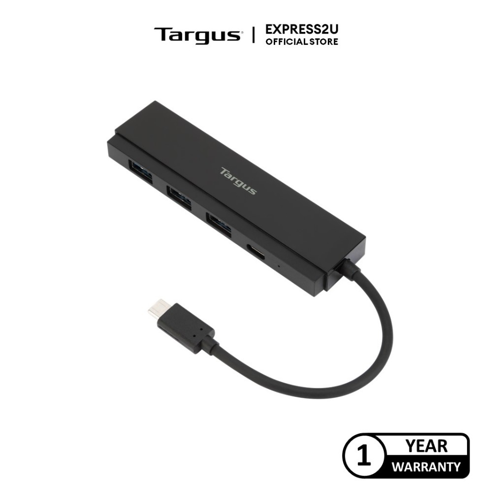 TARGUS HUB USB-C (4 PORT) WITH PD 60W (ACH934) | Shopee Philippines