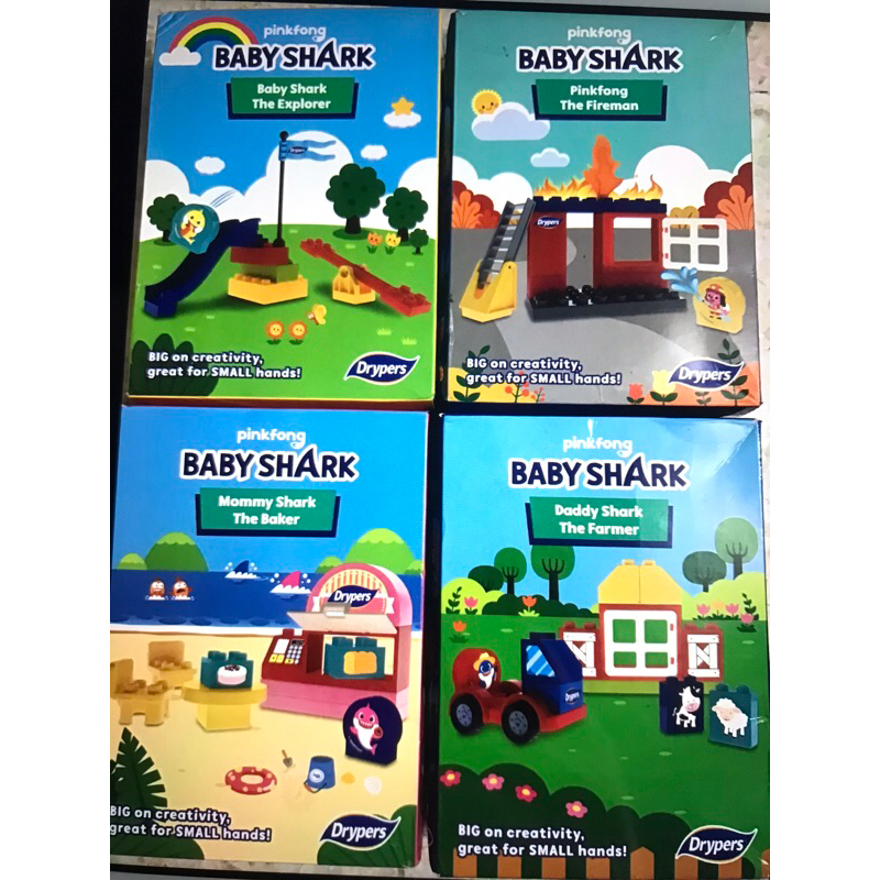 Pinkfong Baby Shark Block Sets | Shopee Philippines