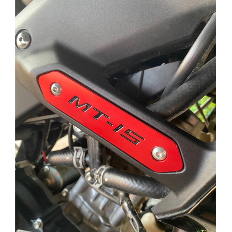Yamaha MT15 MT-15 Side CNC Hiasan Cover TOP / BOTTOM / FRONT INTAKE ...