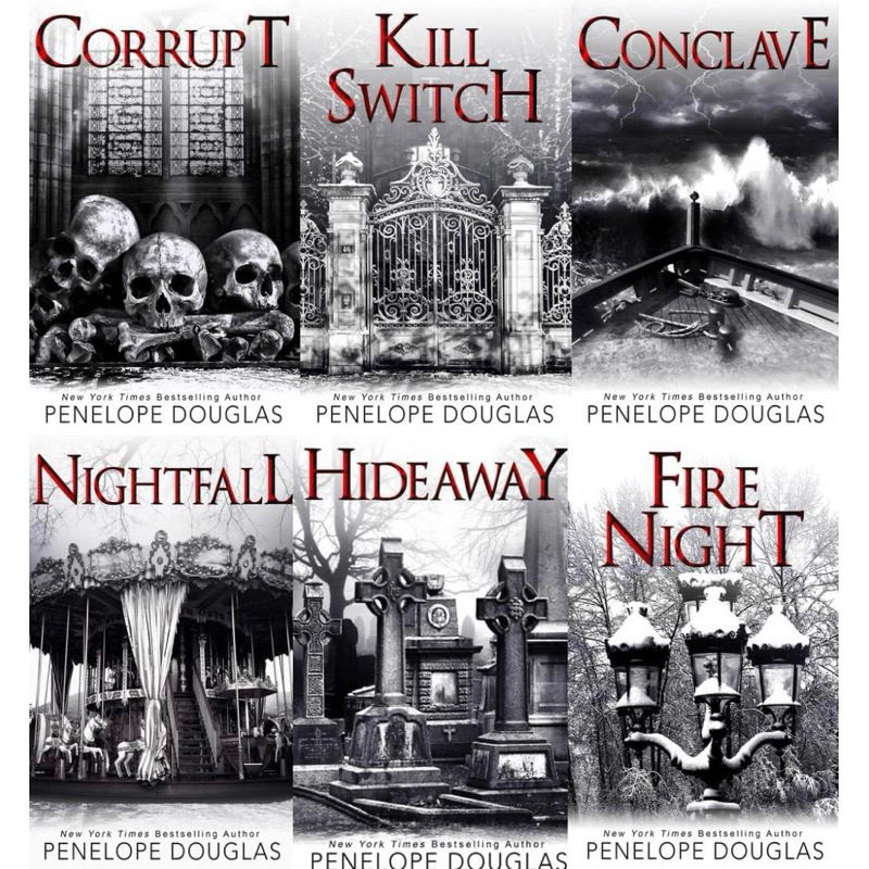 Devil's Night 6 Books Series by Penelope Douglas Corrupt, Hideaway ...