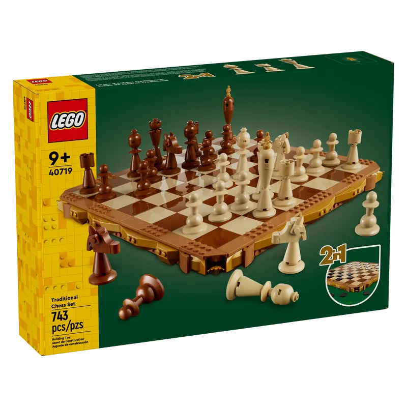 [Bricks Concept] LEGO 40719 Traditional Chess Set - | Shopee Philippines