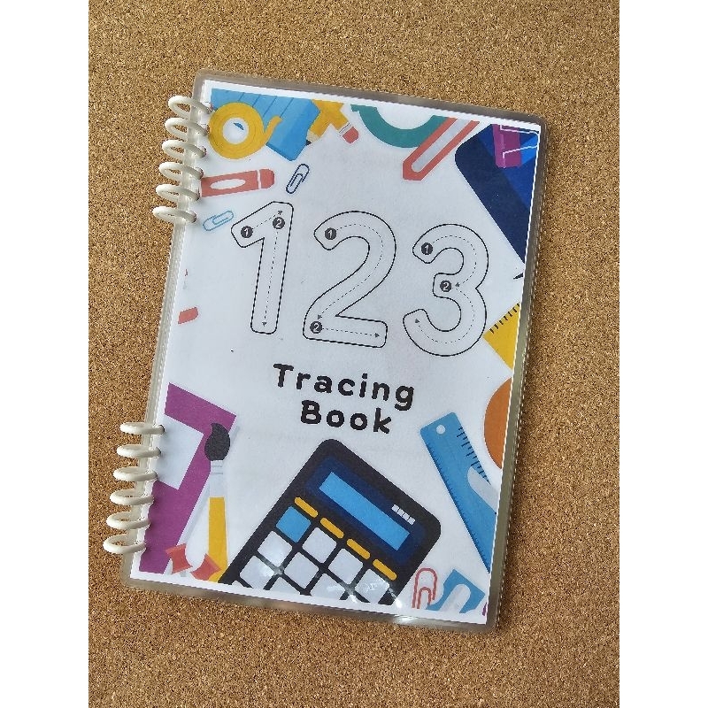 123 tracing book, numbers laminated book, flashcards. | Shopee Philippines