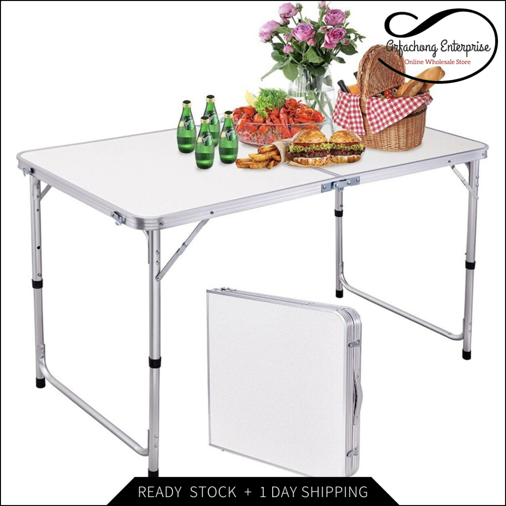 Aluminium Foldable Picnic Outdoor Camp Table Easy Carry Camping Table ...