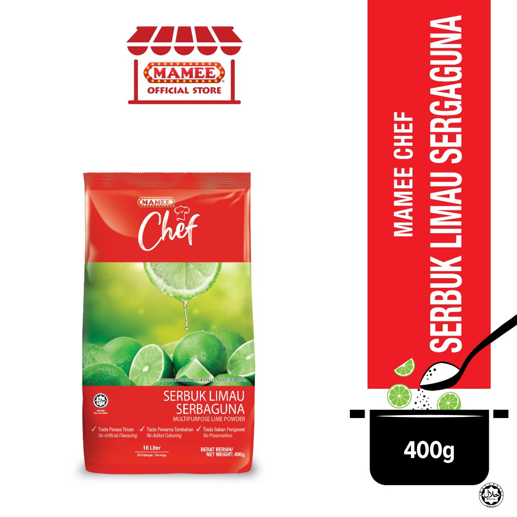 Mamee Multipurpose Lime Chef (400g) | Shopee Philippines