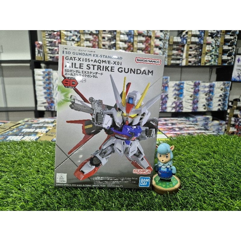 BANDAI SD GUNDAM EX-STANDARD SDEX 002 AILE STRIKE GUNDAM | Shopee Philippines
