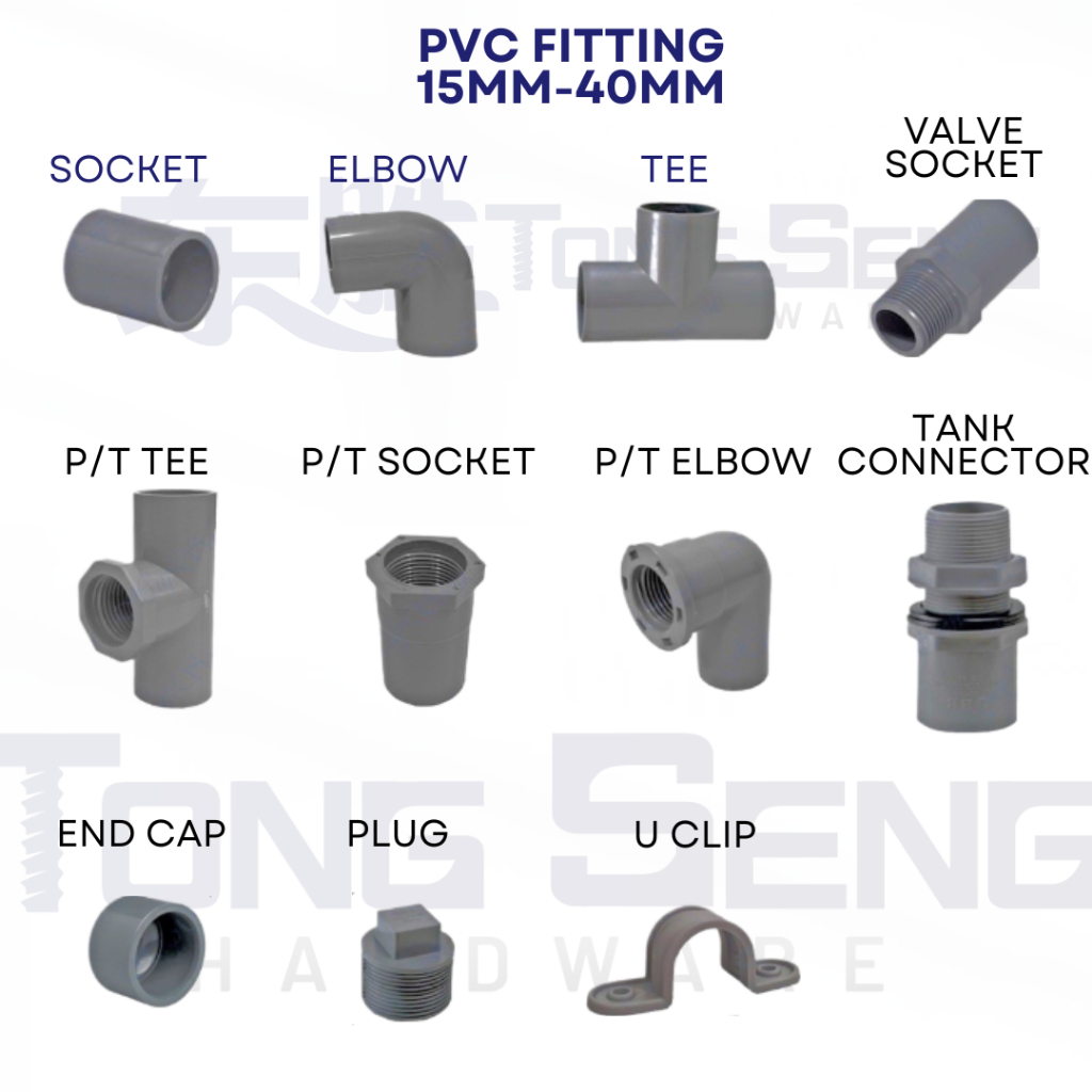 PVC FITTINGS 15MM-25MM | Shopee Philippines