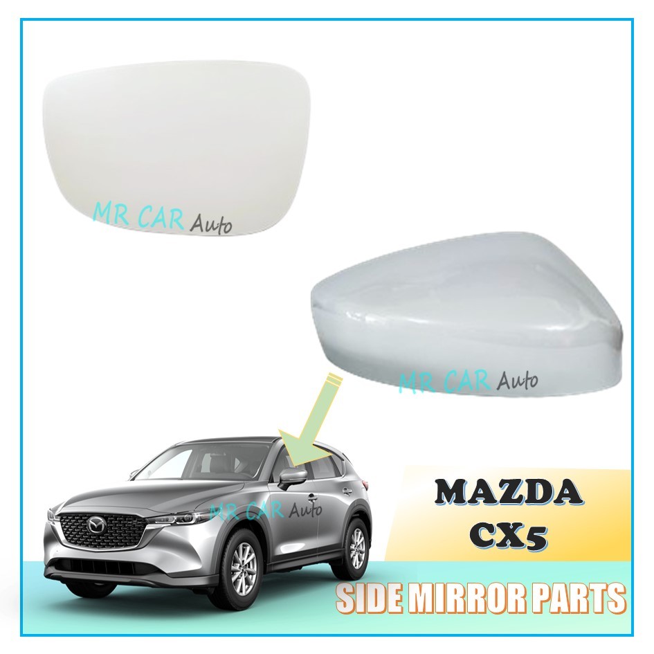 MAZDA CX5 KF 2017-2024 SIDE MIRROR GLASS & COVER | Shopee Philippines