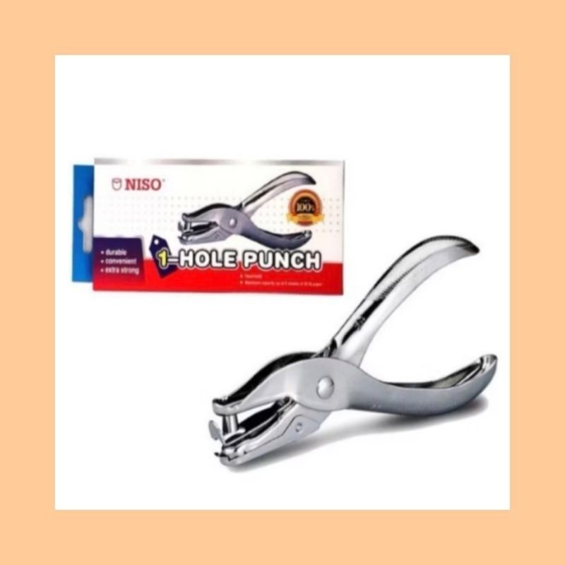TECH99 Niso NS1101 One Hole Puncher (6mm) Ticket Puncher Circle Metal ...