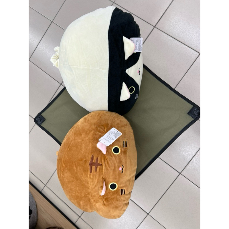 Daiso Cat Plush Cushion B (with spiral tail) | Shopee Philippines