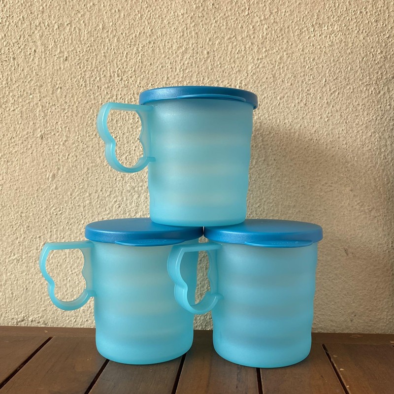 Tupperware Blossom Mugs & Seals(1pc/4pcs) | Shopee Philippines