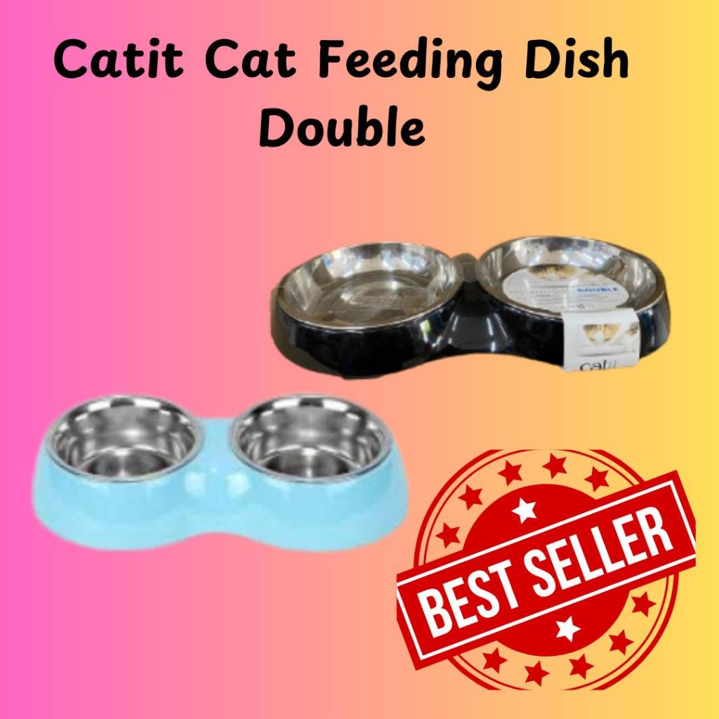 Catit Cat Feeding Dish Double Bowl | Shopee Philippines