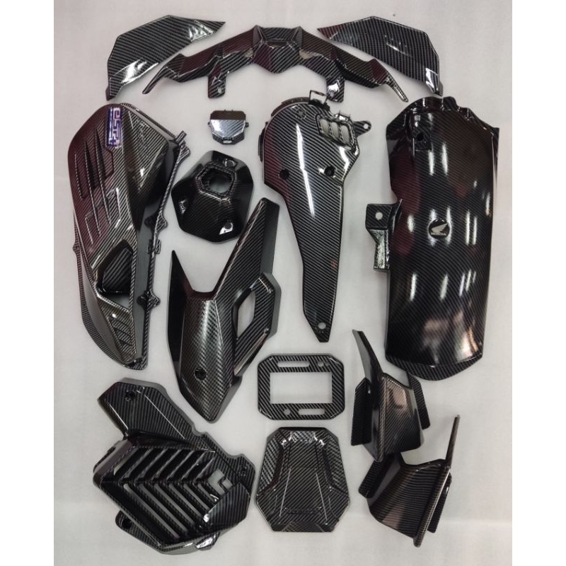 HONDA ADV160 COVER CARBON ACC SET CARBON ACC SET ADV160 ADV 160 GOOD ...