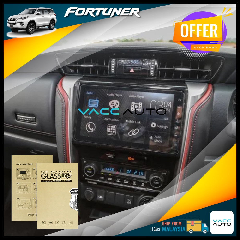Toyota Fortuner AN150 Head Unit Screen Center Console Multimedia Player ...
