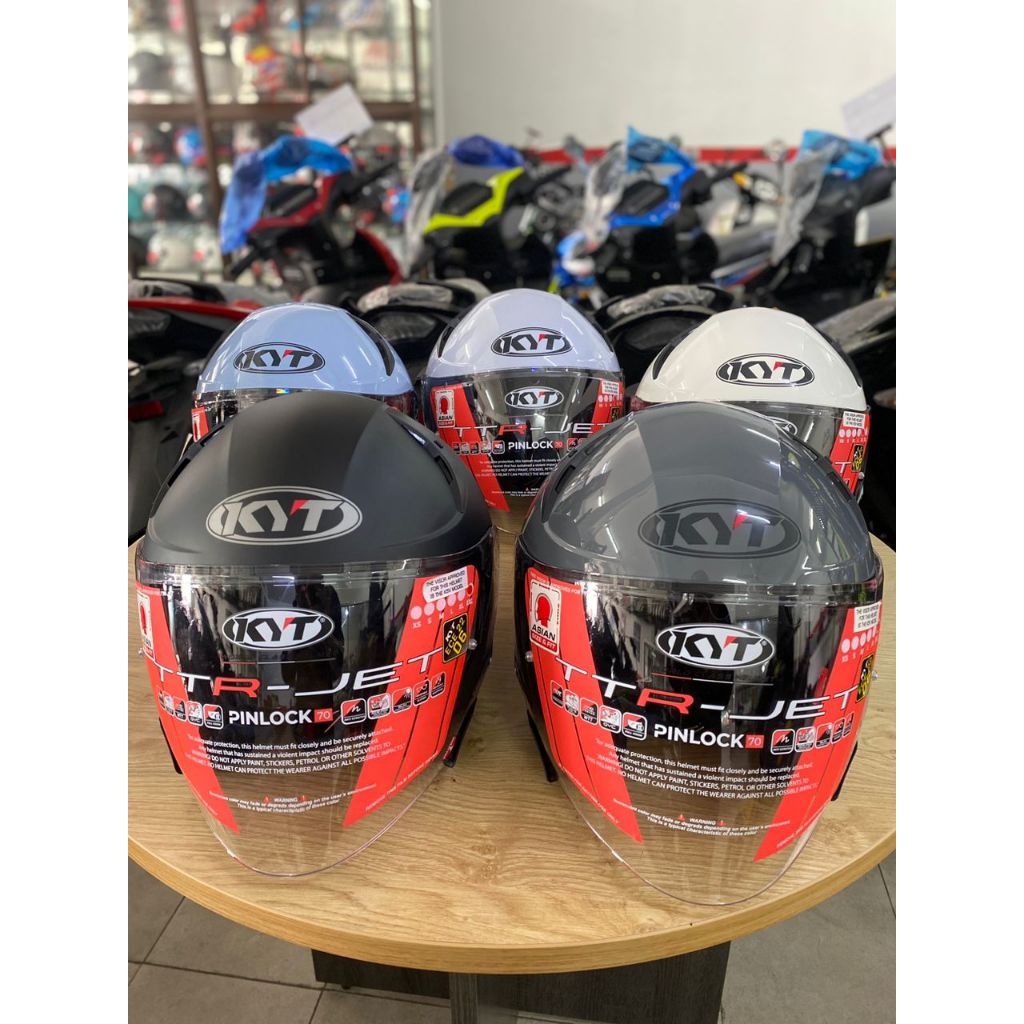 KYT TTR-JET TTR JET HELMET OPEN FACE 2025 EDITION | Shopee Philippines