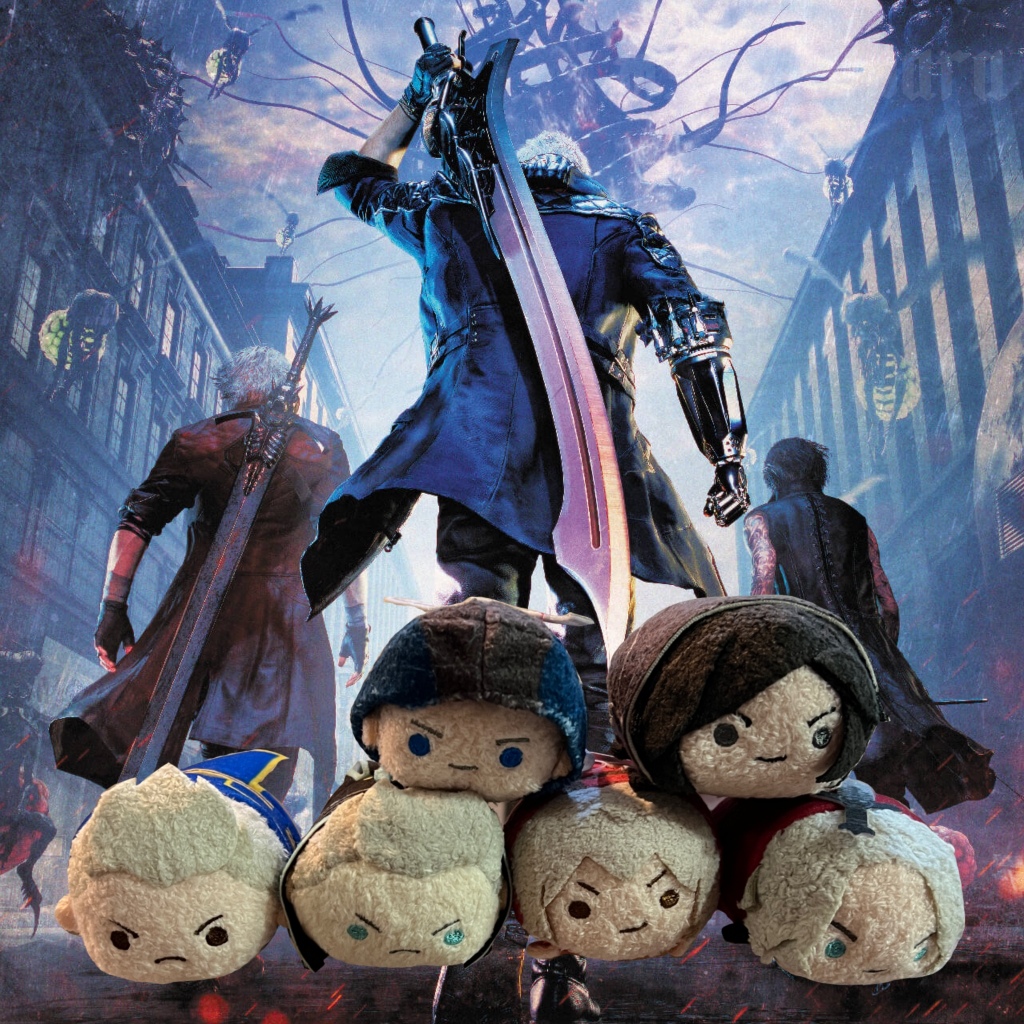 Devil May Cry Capcorom Tsum Tsum Plush | Shopee Philippines