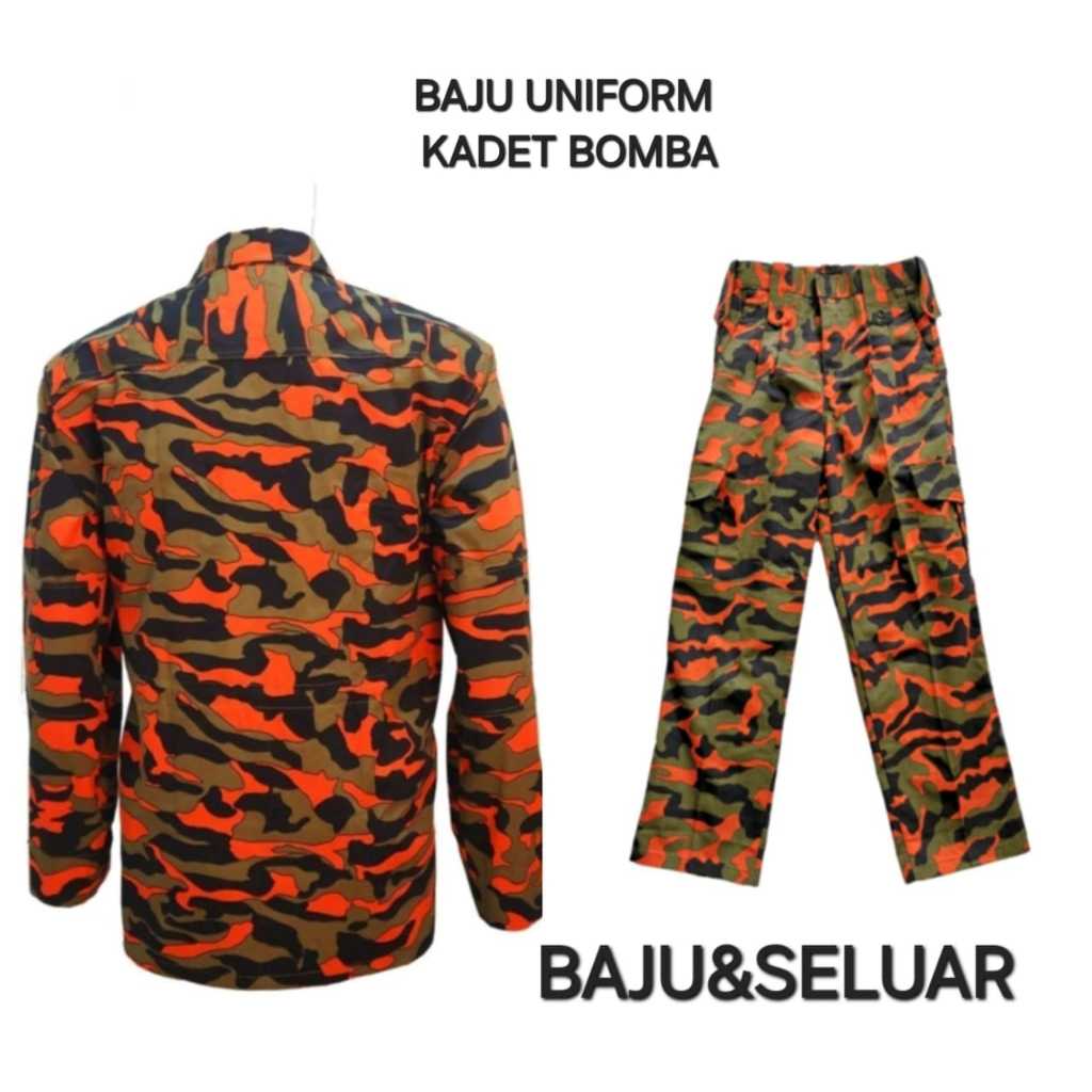 Long Sleeve BOMBA Cadet UNIFORM/BOMBA CELORENG | Shopee Philippines