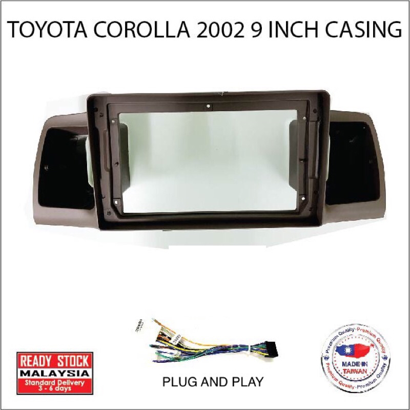 Toyota Corolla Altis 2002 9 Inch Android Player Casing | Shopee Philippines