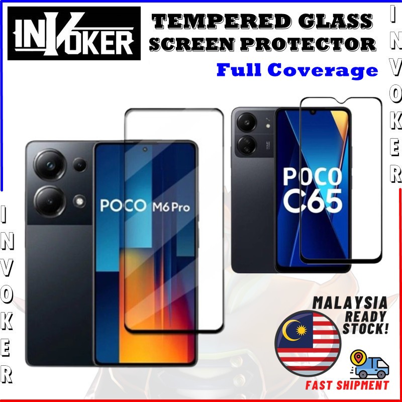 Poco M6 Pro 4G / M4 Pro / M5s / M3 / C65 / / HD Tempered Glass Screen ...