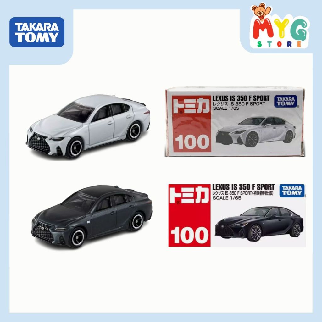 Takara Tomy Tomica Black / White Lexus IS 350 F Sport 100 Scale 1/65 Die-Cast & Vehicle Models ...