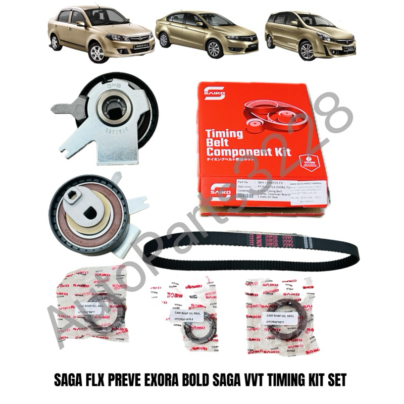 SAGA FLX SAGA VVT PREVE EXORA BOLD PERSONA VVT IRIZ Timing Kit Set ...