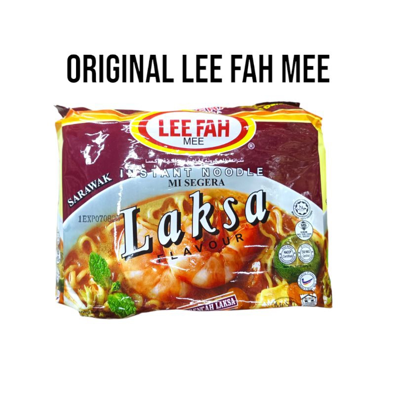 LEE FAH MEE Instant Noodles Laksa Flavour 5×80g | Shopee Philippines