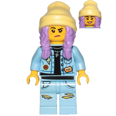 Lego HS011 Hidden Side : Parker L. Jackson Minifigure - Denim Jacket ...