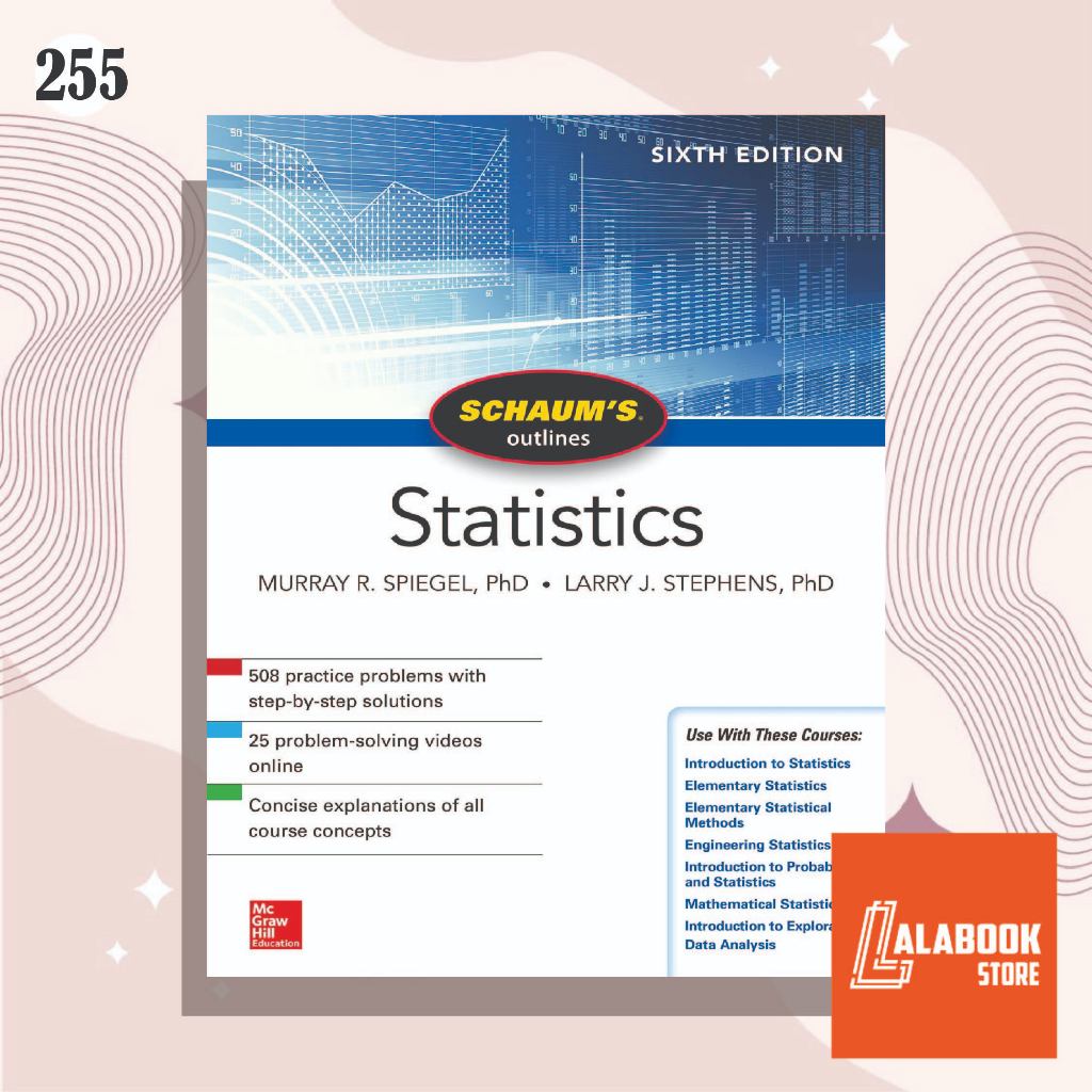 [255] Schaum's Outline of Statistics, Sixth Edition | Shopee Philippines