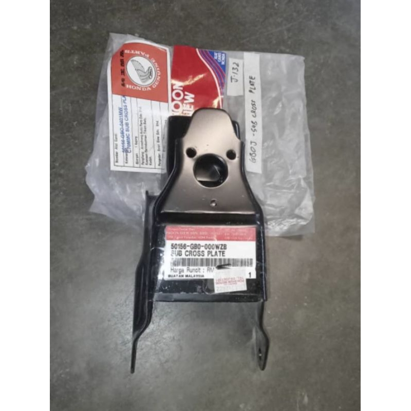 Honda GBOJ Rear Sub Cross Plate 50156-GBO-000WZB ( 1pcs ) | Shopee ...