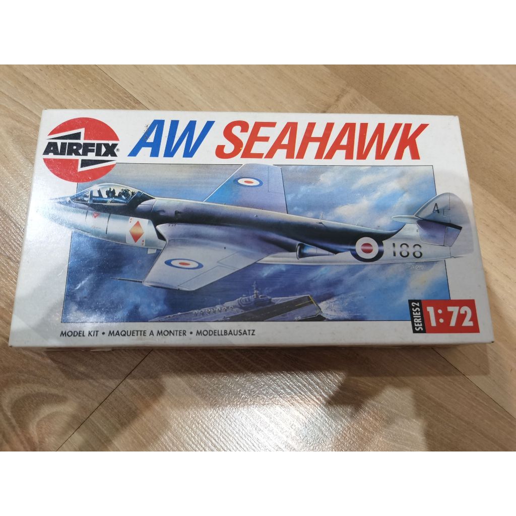 Airfix 1/72 AW Seahawk plastic model kit | Shopee Philippines