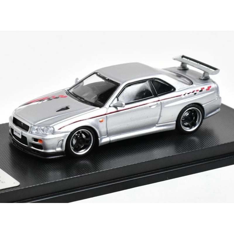 My Model Collect 1/64 Nissan Skyline GT-R (R34) MK5 V-Spec II - Silver ...