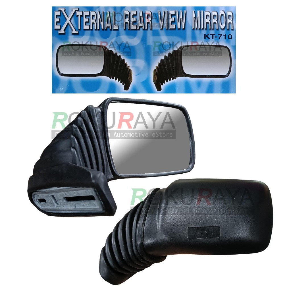 KT710 Universal Retro Car Auto Side Door Mirror Adjustable Set Left ...
