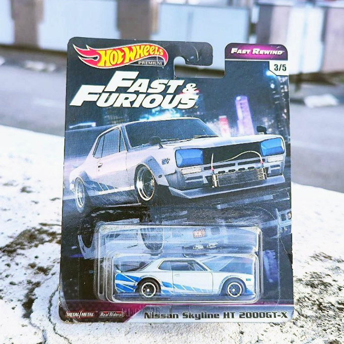HOT WHEELS PREMIUM (Fast & Furious Fast Rewind 3/5) Nissan Skyline HT ...