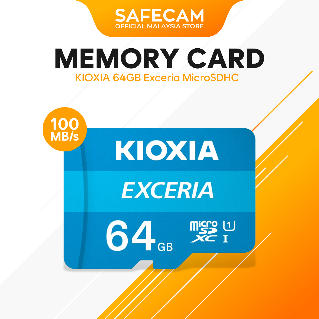 SAFECAM Micro SDHC Memory Card (64GB) | Shopee Philippines