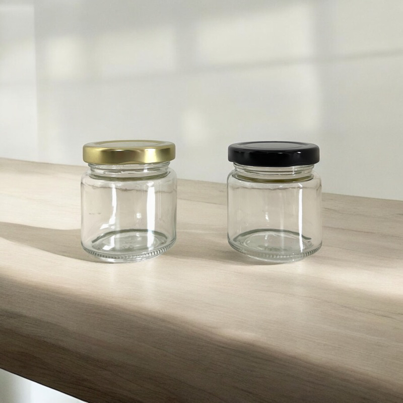 Glass Jar - Food Packaging/ Glass Bottle - 100ml Food Packaging ...