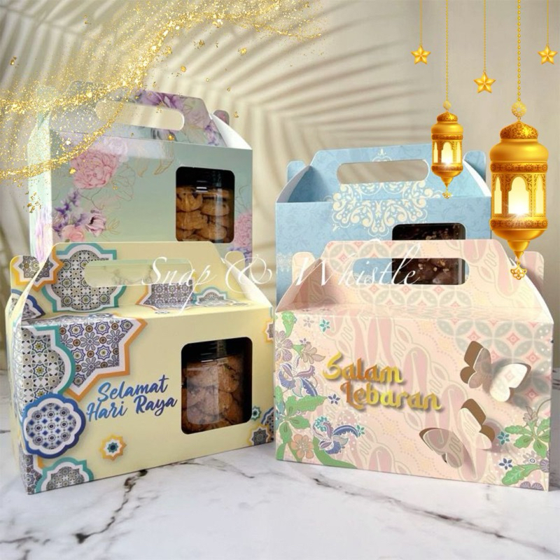 [NEW DESIGN] 2025 Hari Raya Aidilfitri Box Kotak Kuih Raya Packaging ...