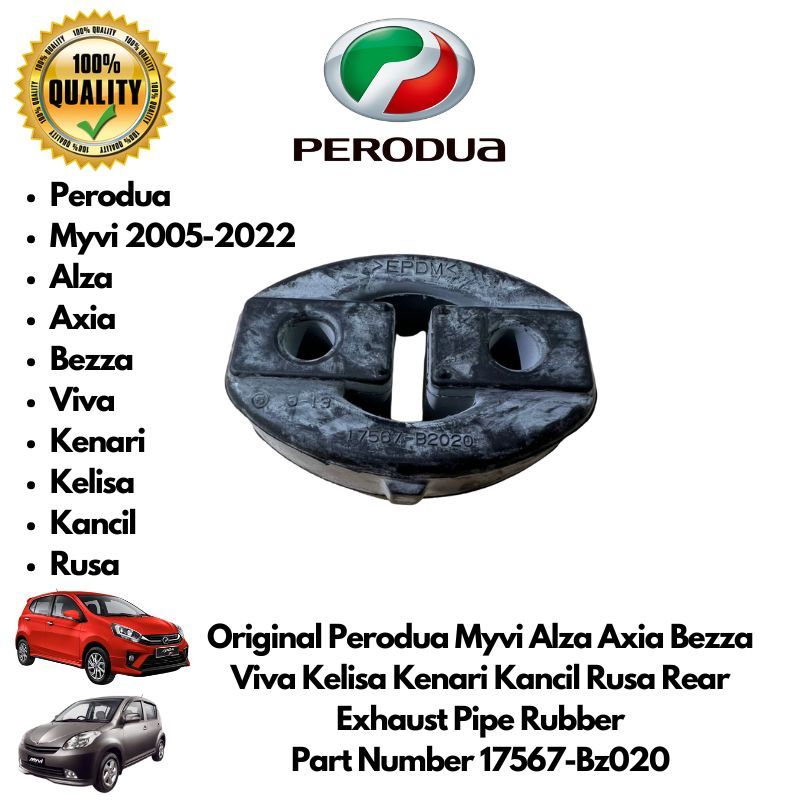 Perodua Myvi Alza Axia Bezza Viva Kelisa Kenari Kancil Rusa Rear ...