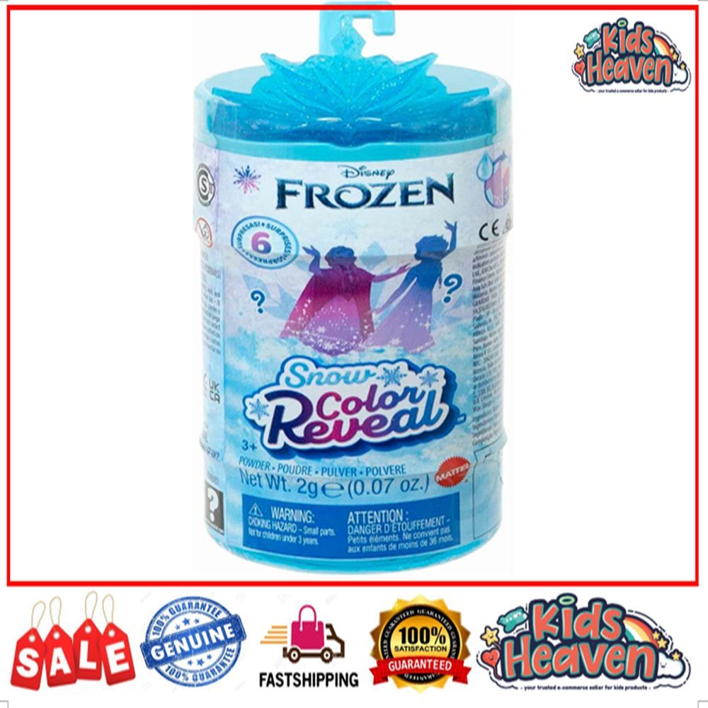 Disney Frozen Snow Color Reveal Doll Assortment (RANDOM Unit) | Shopee ...