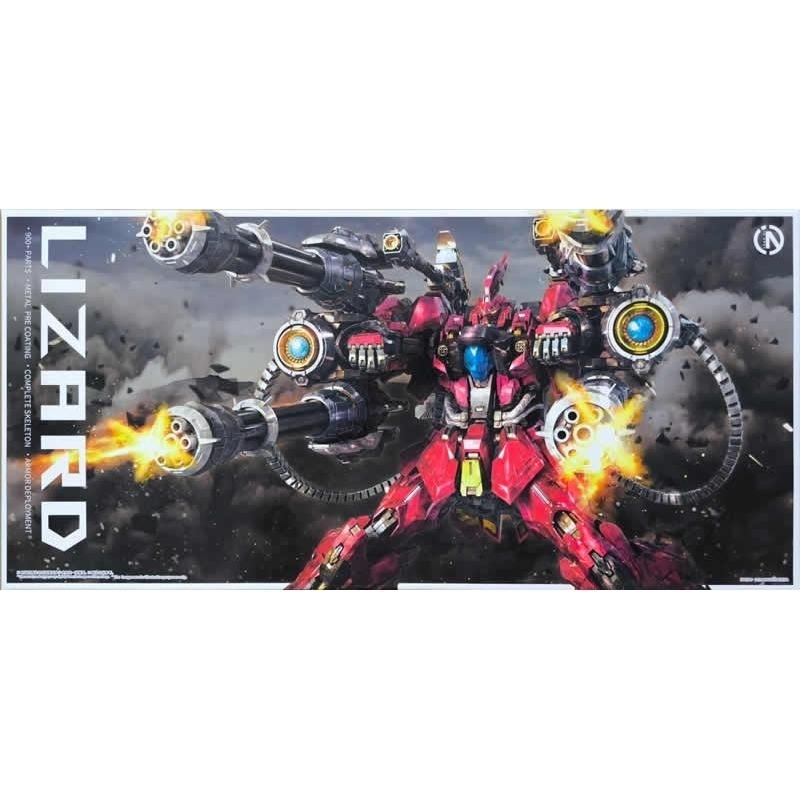 Infinite Dimension In Era 1/100 Scale RMB Series Lizard Assemply Mecha ...