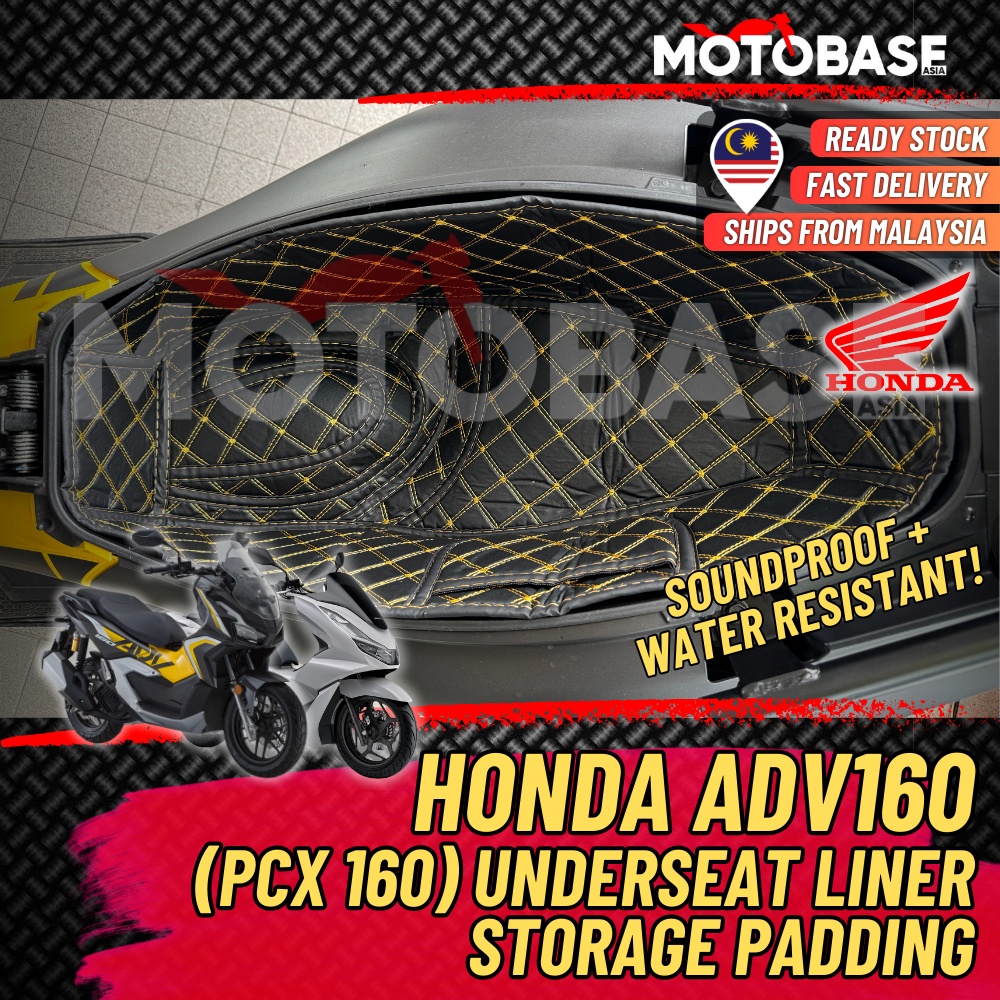 HONDA ADV160 PCX160 Under Seat Storage Leather Padding PU Cushion ...