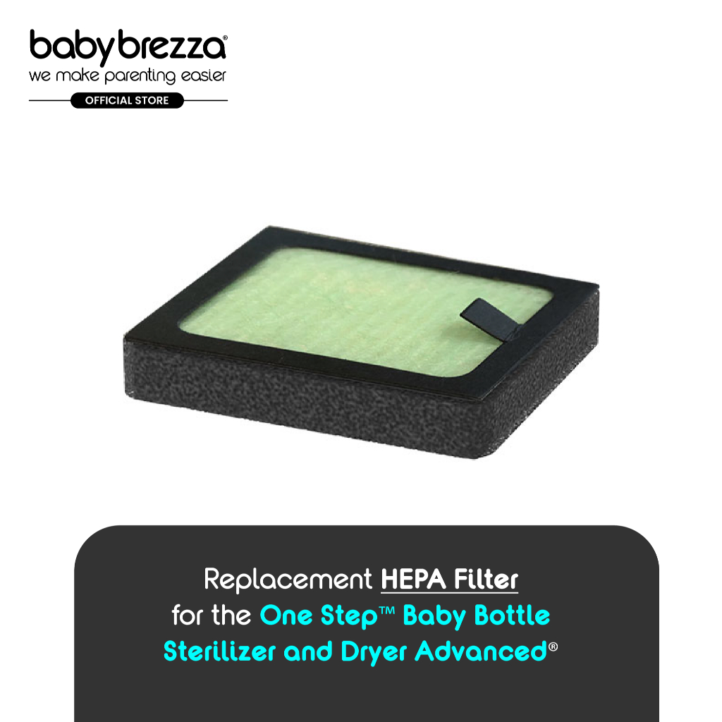 Baby Brezza Replacement HEPA Filter for the One StepTM Baby Bottle ...