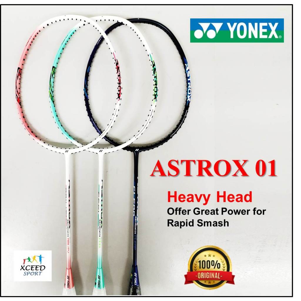 YONEX Racket ASTROX 01 ABILITY/CLEAR/FEEL (FREE GRIP) | Shopee Philippines