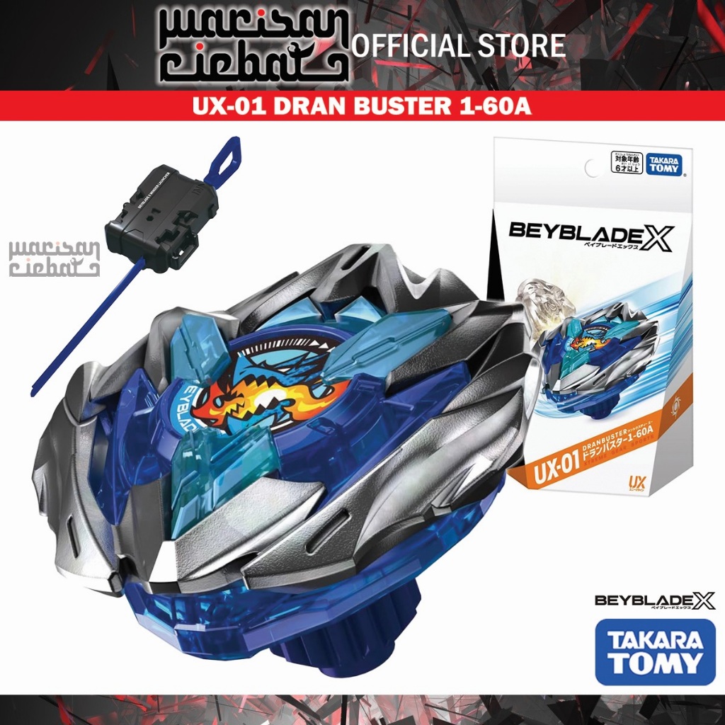 Takara Tomy Beyblade X UX-01 Starter Dran Buster 1-60A | Shopee Philippines