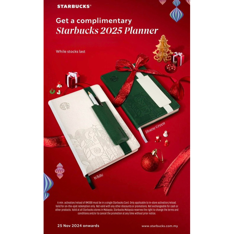 Starbucks Planner 2025 | Shopee Philippines