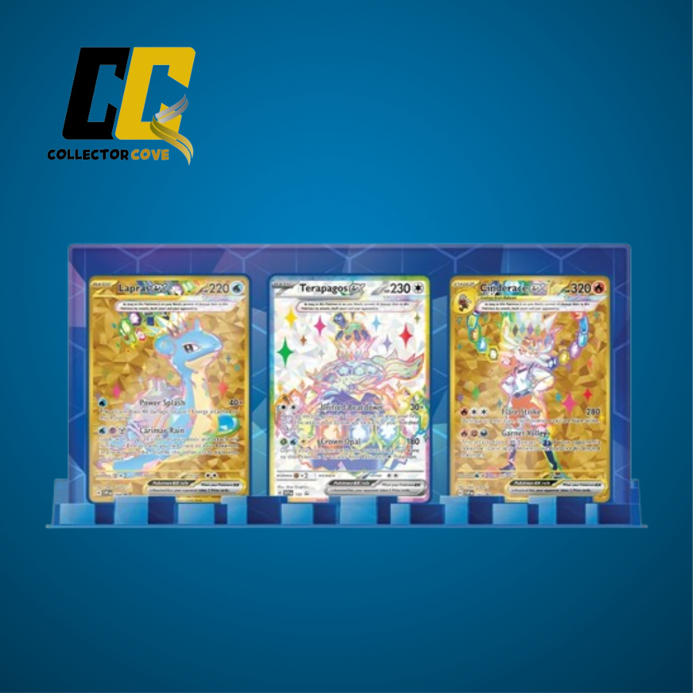 Terapagos ex - SVP165 Lapras ex - SVP164 - Gold Cinderace ex - SVP163 ...