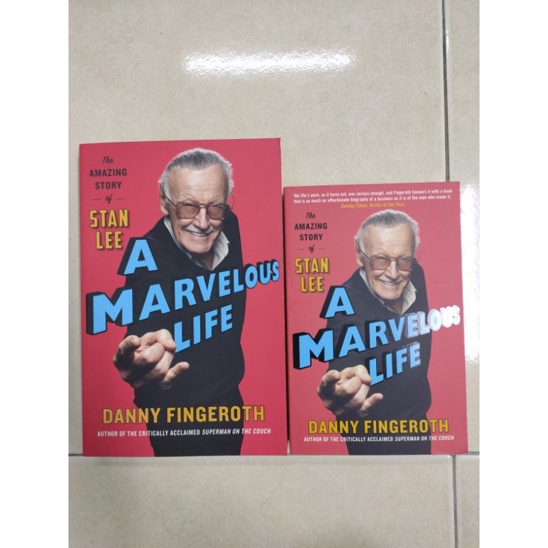 [BB] A Marvelous Life: Amazing Story of Stan Lee by Danny Fingeroth (Nonfiction > Biography ...