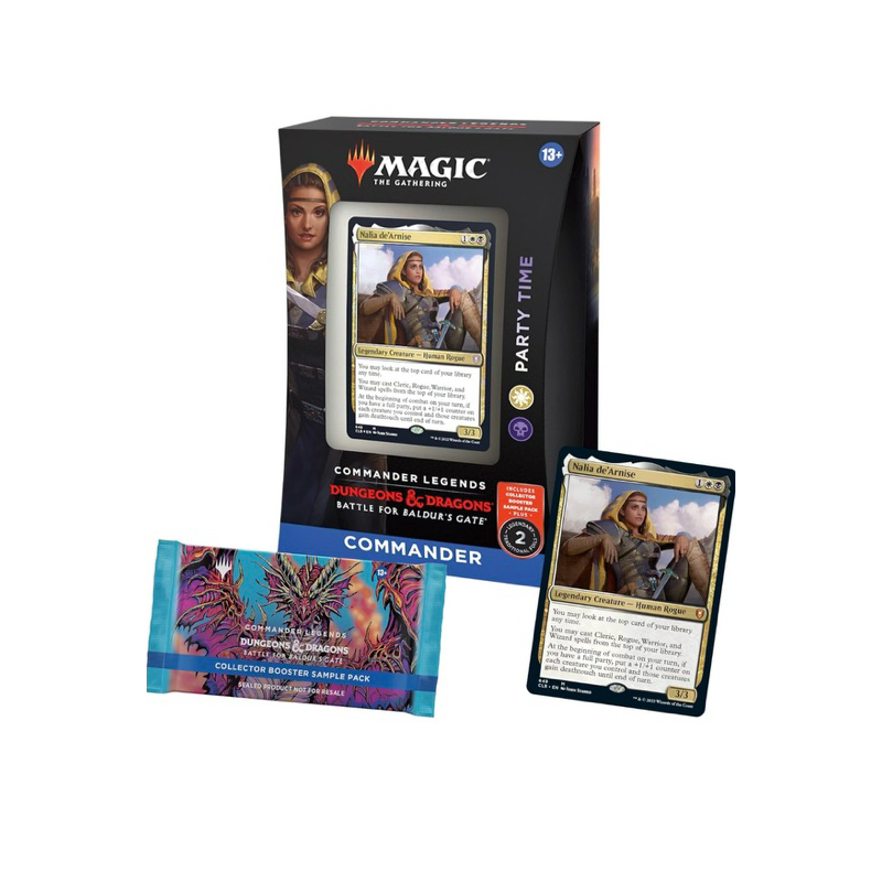 Magic: The Gathering Battle For Baldur’s Gate Commander Deck - Party ...